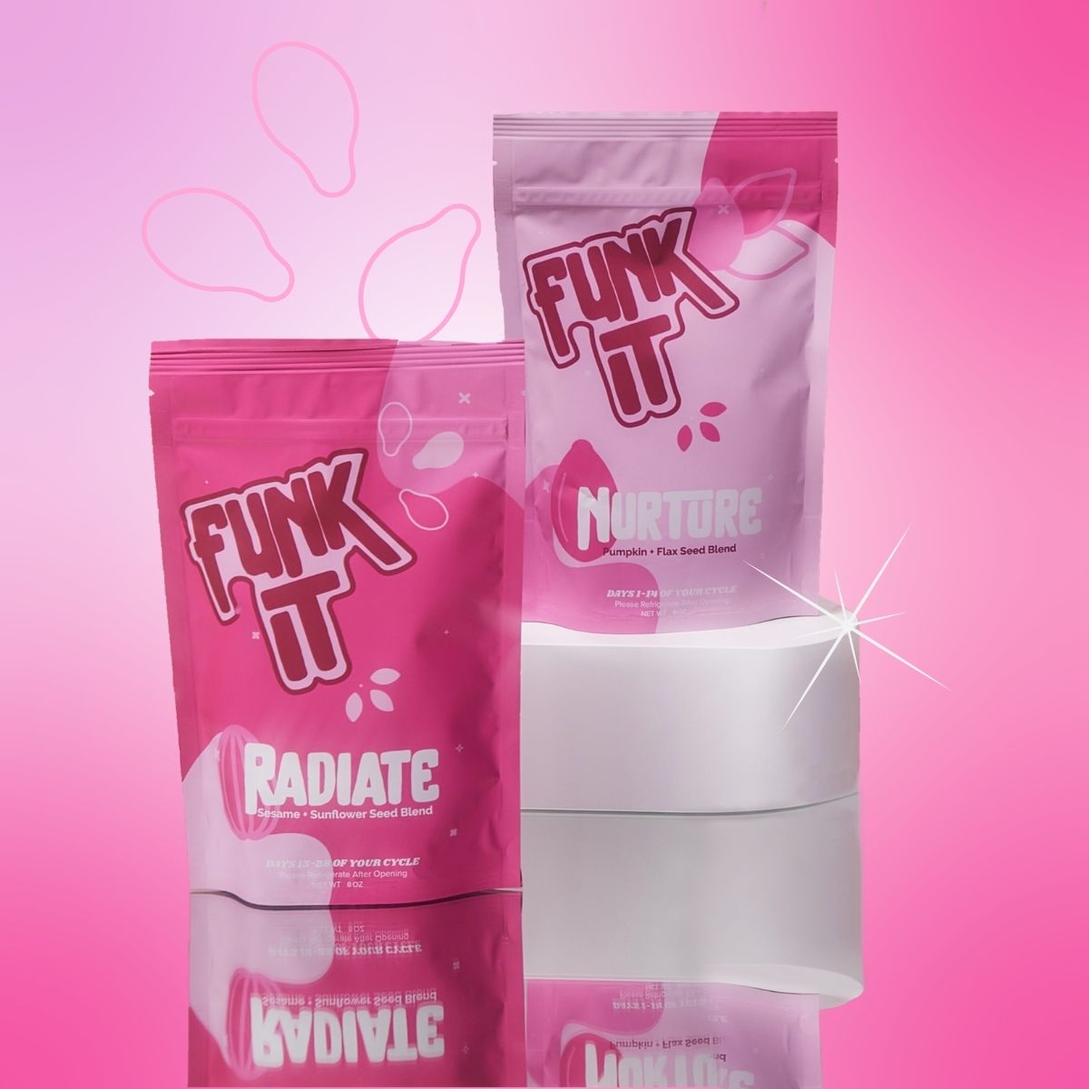 Seed Cycling Kit for Women's Periods - Funk It Wellness